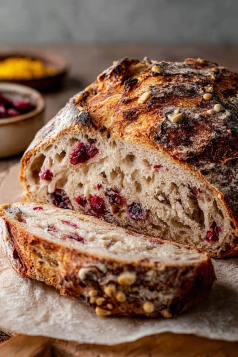 Crusty Cranberry Nut No-Knead Bread – 7 Secrets for Ultimate Flavor