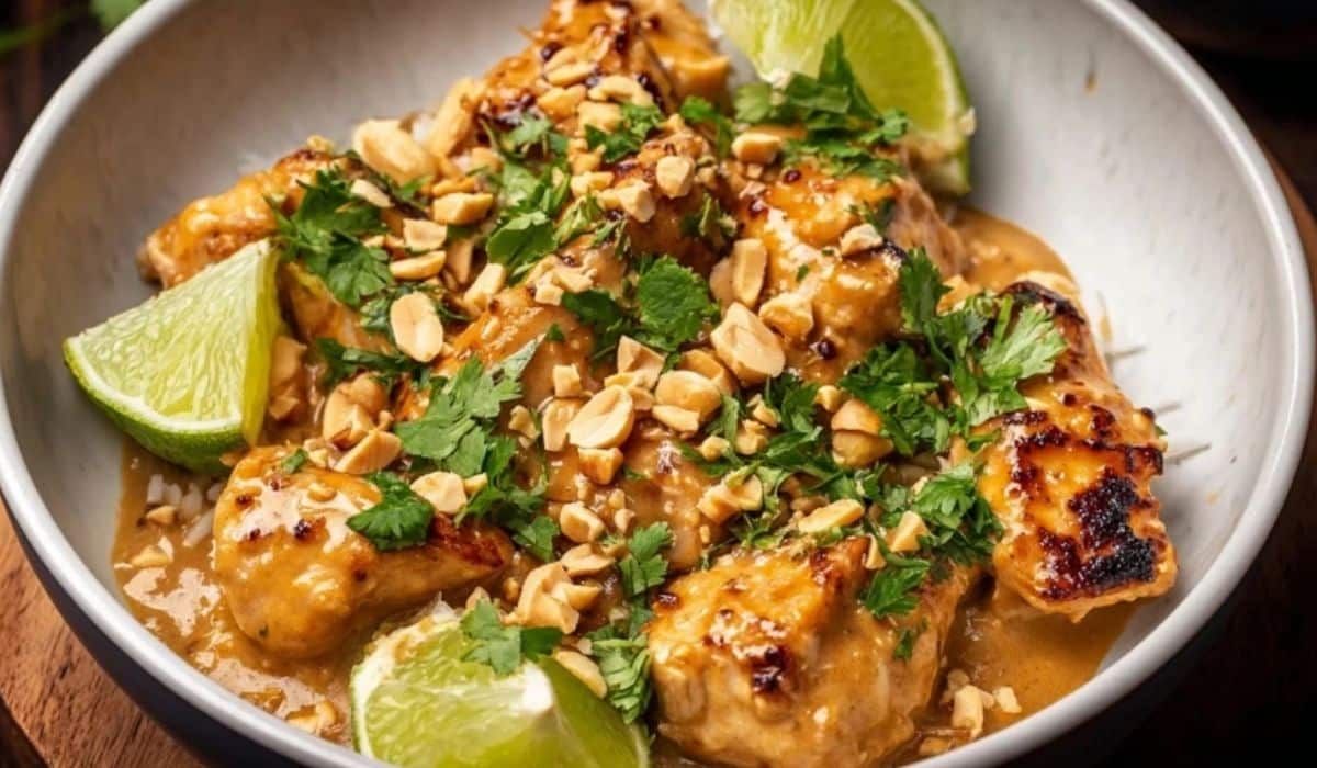 Thai Peanut Chicken Recipe – 5-Star Flavor With Bold, Creamy Twist